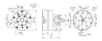 China Hra Series 1-Inlet 5-Outlet Precision Spinning Metering Gear Pump for Chemical Fiber for sale