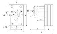 China Staple & Polyester Melt Metering Pump for Extruder & Pipeline Pressurization for sale