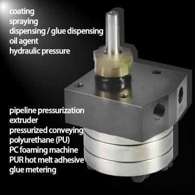 China Hrf Precision Gear Pump for Coating Dispensing & PUR Hot Melt Adhesive Application for sale