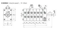 China Jrgy Series 12-Outlet Gear Pump for Chemical Fiber Spinning Oiling for sale