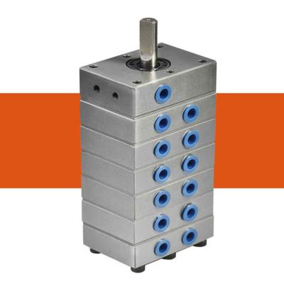 China Jrgy Series 1-Inlet 12-Outlet Precision Spinning Gear Pump for Chemical Fiber High-Speed Oiling for sale