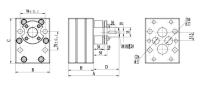 China Jrg Glue Gear Pump for High Viscosity Polymer Melt in Chemical Fiber & Adhesive Dosing System for sale