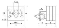 China One-Inlet One-Outlet Gear Metering Pump for Melt Spinning, PUR Hot Melt Adhesive & Coating for sale