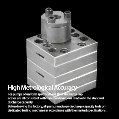 China Jrg-2.4X2 2.4cc/Rev High Precision Chemical Fiber Spinning Gear Metering Pump for sale