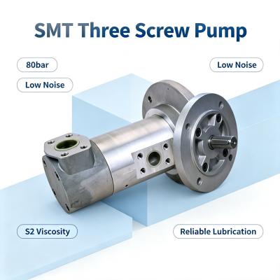 China SMT Series 80bar Three Screw Lubrication Oil Pump for sale