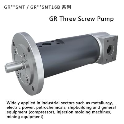 China Gr Series Three Screw Pump High Pressure Industrial Lubricating Oil Self Priming Screw Pump for sale