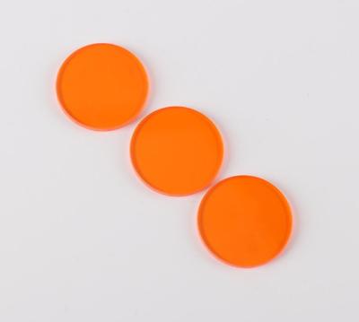 China Tempered optical Orange CB530 CB550 color filters glass for IPL Beauty machine for sale