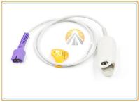 China DS-100A Pulse Oximeter Finger Sensor , 9 Pin 1M  Adult Spo2 Sensor for sale