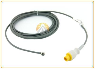 China 2 Pin Plug Adult Skin Temp Probe Compatible Mindray T5 T8 3.0 Meter Length for sale