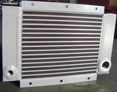 China Aluminum Plate Fin Air Compressor Heat Exchanger Vacuum Brazed Cooling System for sale