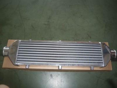 China Compact Vacuum Finned Tube Heat Exchanger / Aluminum Intercooler For Car for sale