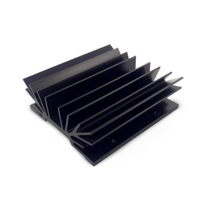 China Heat Sink	Standard Extrusion Profiles With Anodizing Black Surface Treatment for sale