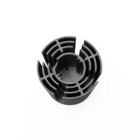 China Round Cold Forging Heat Sink With Sand Blast And Anodizing Grey Surface Treatment for sale