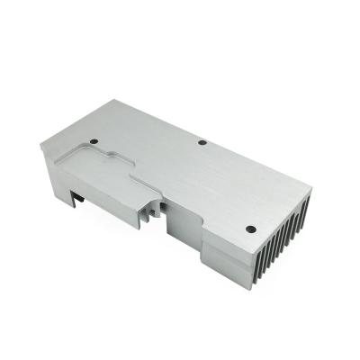 China Anodizing Clear CNC Precision Aluminum Profile Heat Sink With Surface Treatment for sale
