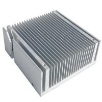 China Aluminum Heat Sink With High Power High Density Fins AL6063-T5 Anodizing Clear for sale