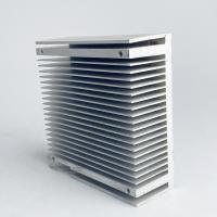 China Anodizing Coated Aluminium Heat Exchanger Manufactured from AL6063 Alloy Providing Durable and Heat Transfer Performance for sale