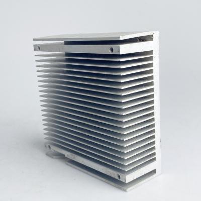 China Anodizing Coated Aluminium Heat Exchanger Manufactured from AL6063 Alloy Providing Durable and Heat Transfer Performance for sale