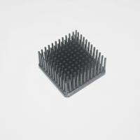 China Square Cold Forged Heat Sink Anodizing Black Color For Video Camera for sale