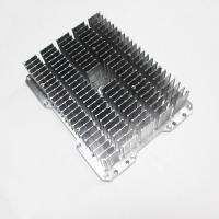 China Led Lighting Big Cold Forged Pin Fin Heat Sink With 3500T Machine Process for sale