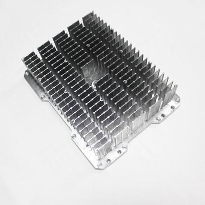 China Led Lighting Big Cold Forged Pin Fin Heat Sink With 3500T Machine Process for sale