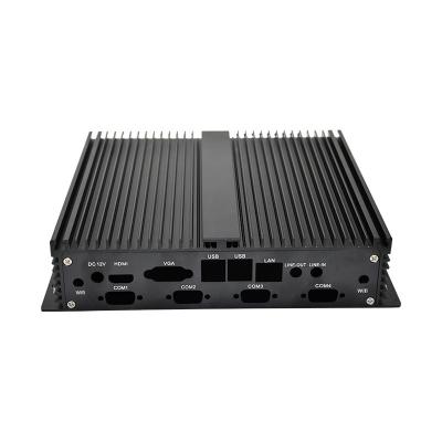 China Anodizing Black Extruded Aluminium Profiles With High Power High Density Fins for sale