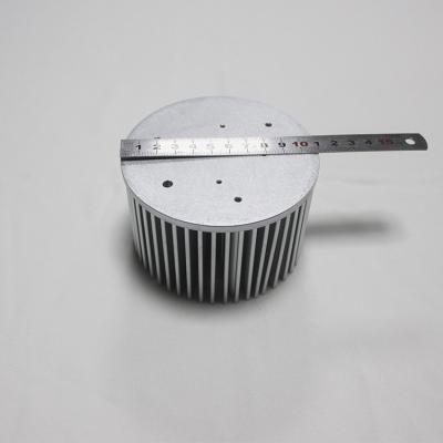 China LEd Lighting Cold Forging Round Heat Sink With Existing Mold Dia 110mm for sale