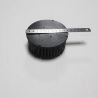 China Black Anodizing Round Cold Forging Heat Sink For With Existing Mold Dia 110mm for sale