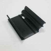 China Customizable Black Anodizing Aluminum Profile Heat Sink For Various Applications for sale