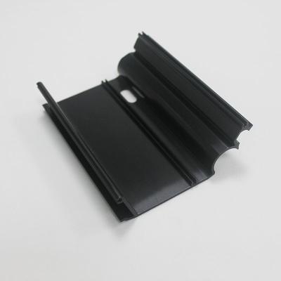 China Customizable Black Anodizing Aluminum Profile Heat Sink For Various Applications for sale