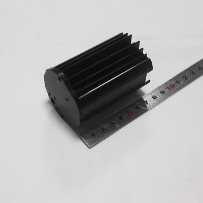 China 5.0mm Black Pin Fin Heat Sink Cold Forging Technology For Led Lights for sale