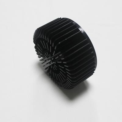 China Aluminum Alloy Heat Sink With Cold Forging Craft 5.0mm Base Thickness for sale