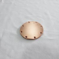 China Copper Round Skived Thin Fin Heat Sink CNC Shovel For Electronic Equipment for sale