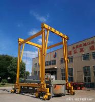 China 3 Phase AC380V/50HZ Rubber Tyred Gantry Rtg Cranes High Efficiency for sale