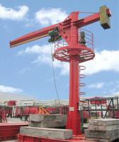 China Electric Single Beam A3-A7 Class Pillar Jib Crane Slewing Jib Crane 2500kg for sale