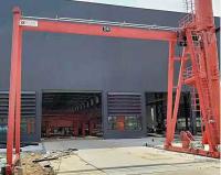 China ISO9001 Intelligent Double Girder Gantry Crane 20m/Min 12 Months Warranty for sale