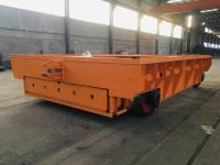 China 2T-100T Electric Carbon Steel Ladle Transfer Cart Heavy Duty for sale