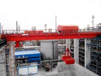 China Safety Emergency Stop Grabbing Crane High Speed  1 Year Warranty for sale