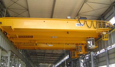 China 2.5 M/S European Crane Double Girder Bridge Crane With Emergency Stop Button for sale
