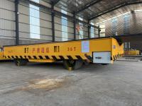 China Heavy Duty 110000 Pounds Electric Transfer Cart For Warehouses for sale