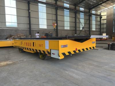 China Steel 3t Electric Transfer Cart Remote Control System High Running Distance 50-500m for sale