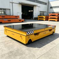 China Trackless Transfer Cart Anti‑Abrasion Rubber Wheel Battery Operated For Factory Material Transfer Task for sale