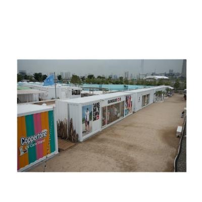 China 20FT/40FT Shipping Container Shopping Mall / Container House Prefab Office Container for sale