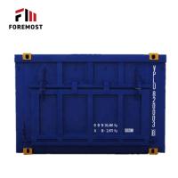 China Weatherproof Secure Design Hard Open Top 20 Feet 20 ft Half Height Bulk Shipping Container for sale
