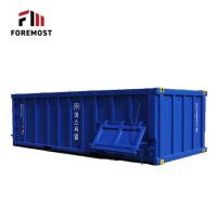 China Weatherproof Secure Design Hard Open Top 20 Feet 20 ft Half Height Bulk Shipping Container for sale