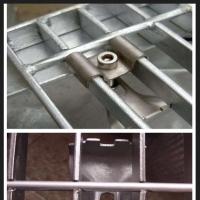 China Steel Grating Clamp Hot Dip Galvanized Industrial Durable Anti-Corrosion Fire Water Resistant Walkway for sale