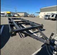 China Factory Directly Sale New Container House Trailer Heavy Duty Steel Skeleton Trailer Chassis for sale