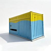 China Prefabricated Container Activity House Mobile Commercial Coffee Shop with Electric Push Rods and Circuits for sale