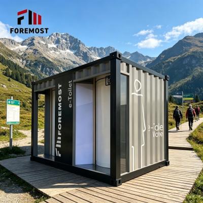 China Durable Portable Public Toilet Modern Eco-Friendly Built Cabin Public Use Outdoor Events Parks Construction Apartment for sale