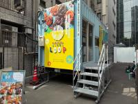China Commercial Container Food Cart Street Mobile Towable Multifunctional Customized Container Cafe Shop With Staircase for sale
