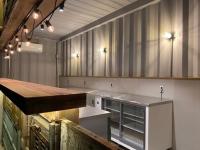 China Mobile Food Catering Restaurant Trailer Shop Café Steel Structure Container Trailer with Connecting Pieces and Trailers for sale